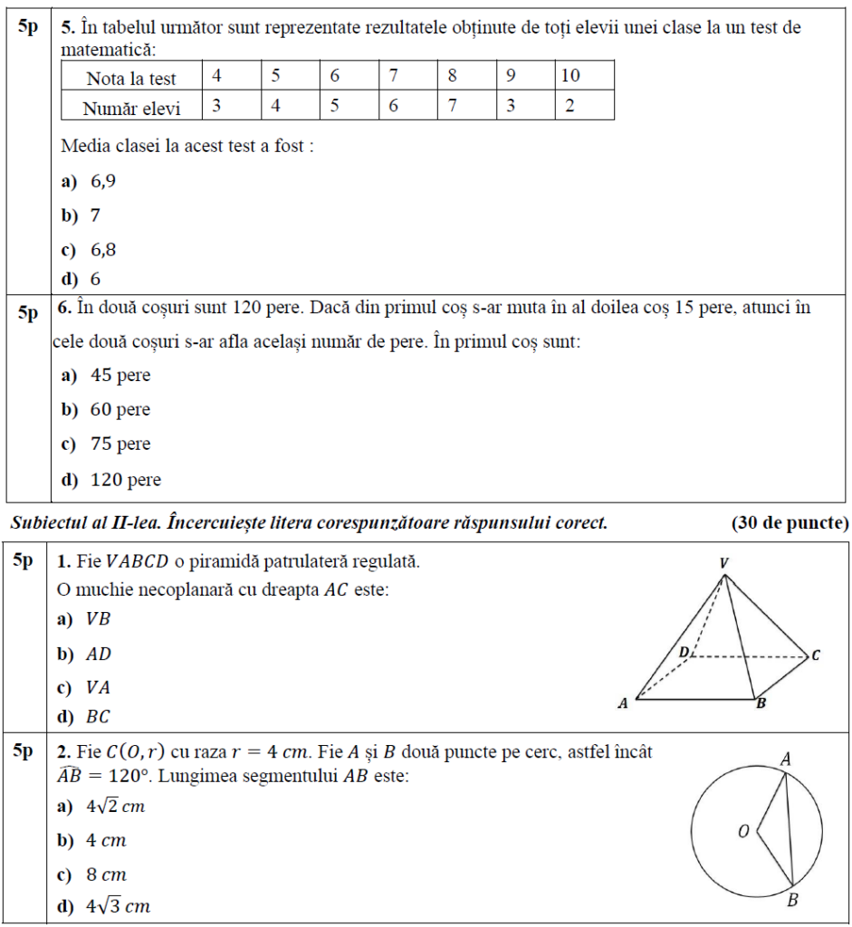 Clasa a VIII-a - Matematica Interactiva